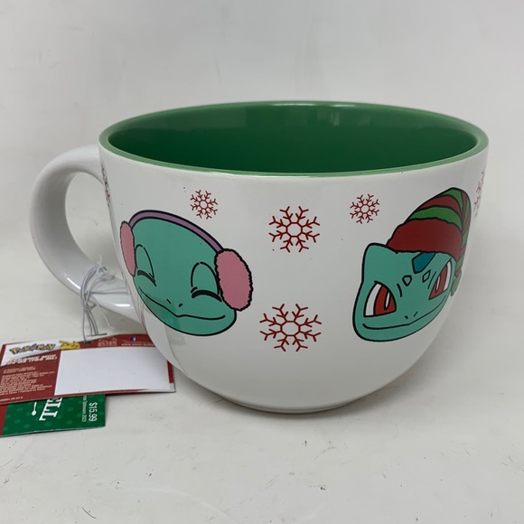Sleigh Bell | Dining | Pokemon Ceramic Soup Mug Coffee Tea Cup 24 Oz ...